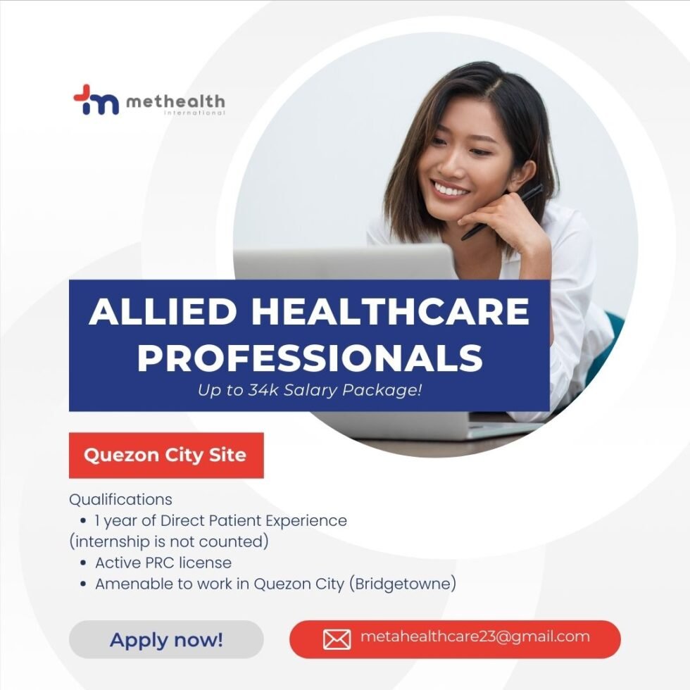 Methealth Careers | Healthcare Jobs in the Philippines